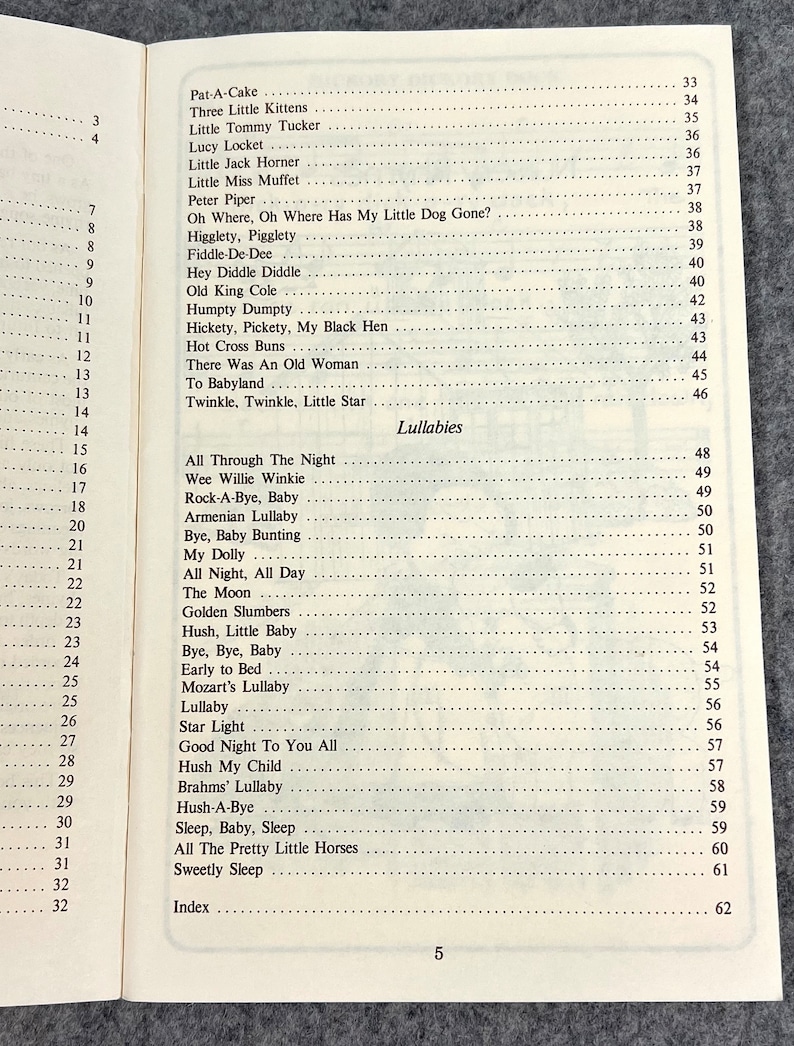 First Edition 1985 Wee Sing Nursery Rhymes & Lullabies by Pamela Conn ...