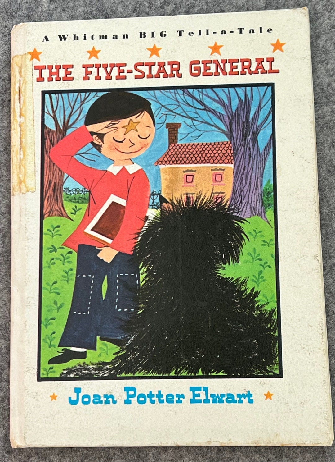 Vintage the Five Star General A Whitman Big Tell-a-tale Book by Joan ...