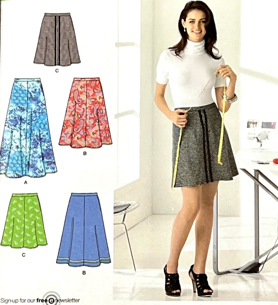 Simplicity 2314 Skirts in 3 Lengths A learn to Sew Sewing Pattern/size ...