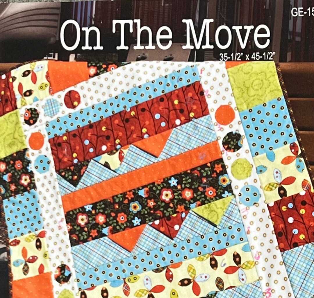 On the Move Quilt Pattern by GE Designs Iceland/ged152/quilt as You Go ...