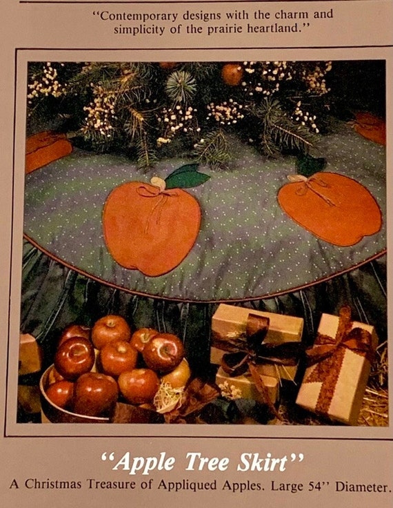 From Walnut Grove Apple Tree Skirt Sewing Pattern/roseanne - Etsy