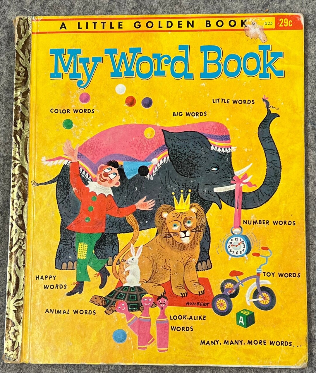 RARE 1st Editon "my Word Book" A Little Golden Book #525 by Roberta ...