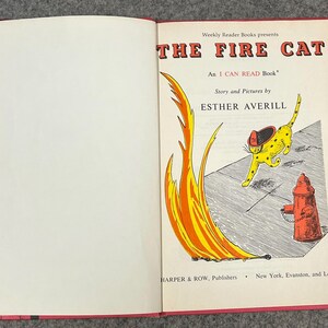 The Fire Cat - A Weekly Reader (I Can Read Book) Story and Pictures by ...