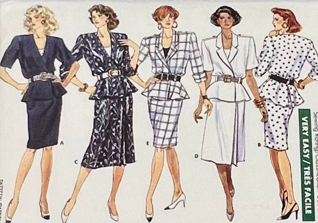 Butterick 6205/very Easy Butterick Classics Sewing Pattern/misses Top ...