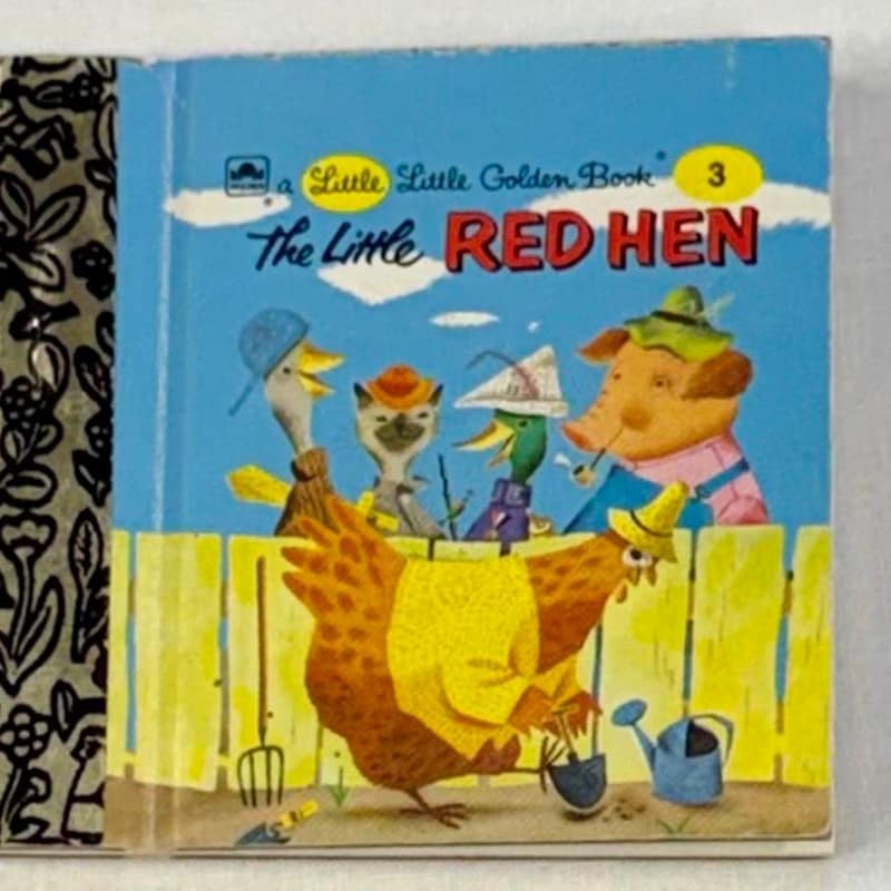 Little Red Hen Book Vintage - Etsy