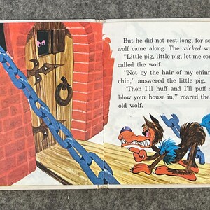 1969 the Three Little Pigs, A Classic Children's Story as Told to Jo ...