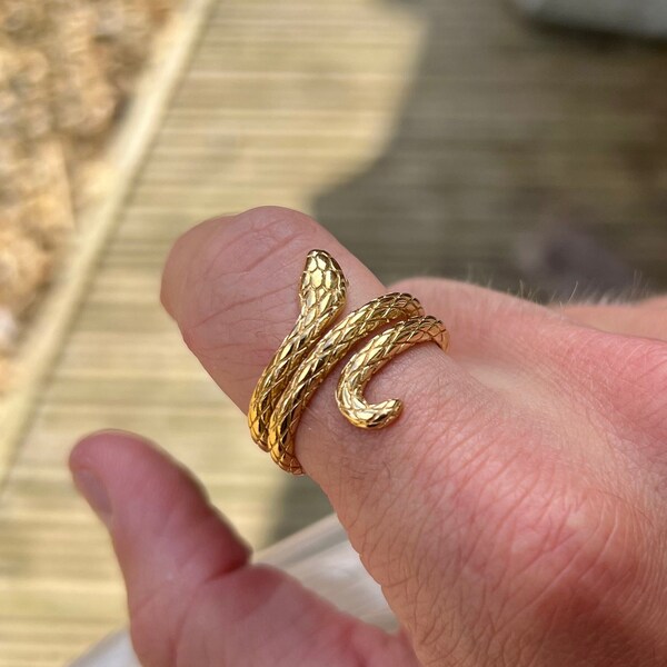 Snake Ring - Etsy