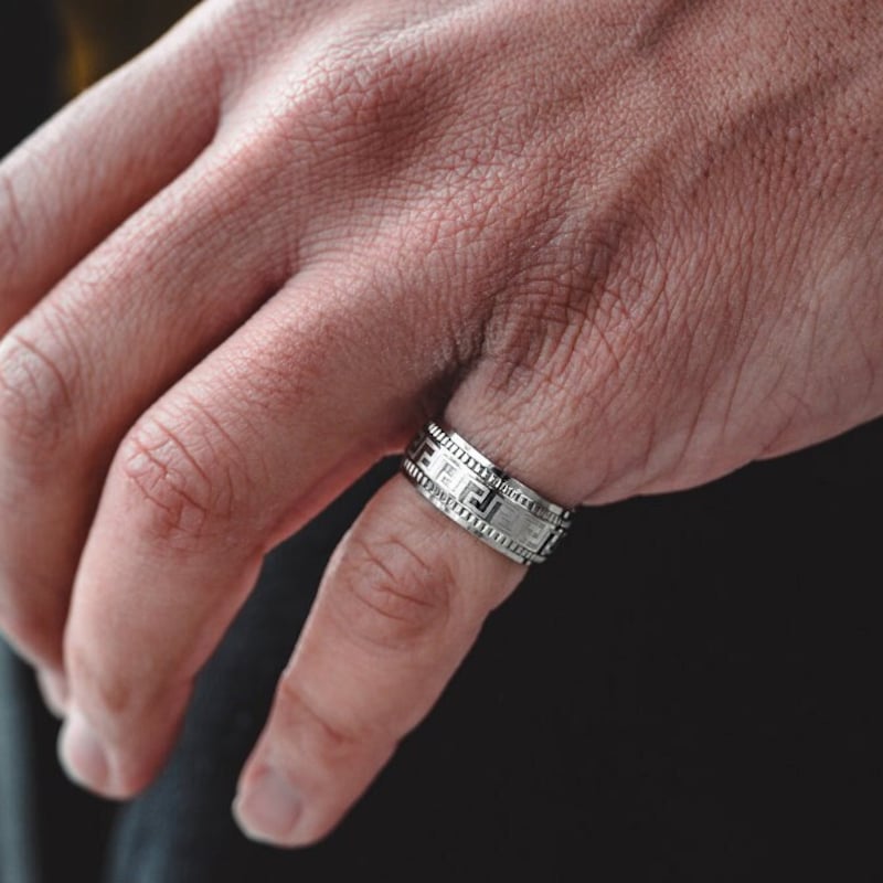 Real Silver Rings Men - Etsy