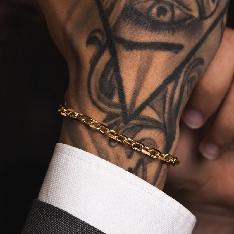 Real Gold Boho Bracelet - Etsy