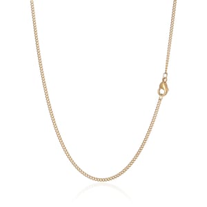 Gold Connell Chain - 2mm Thin Mens Gold Chain Necklace - 18K Gold ...