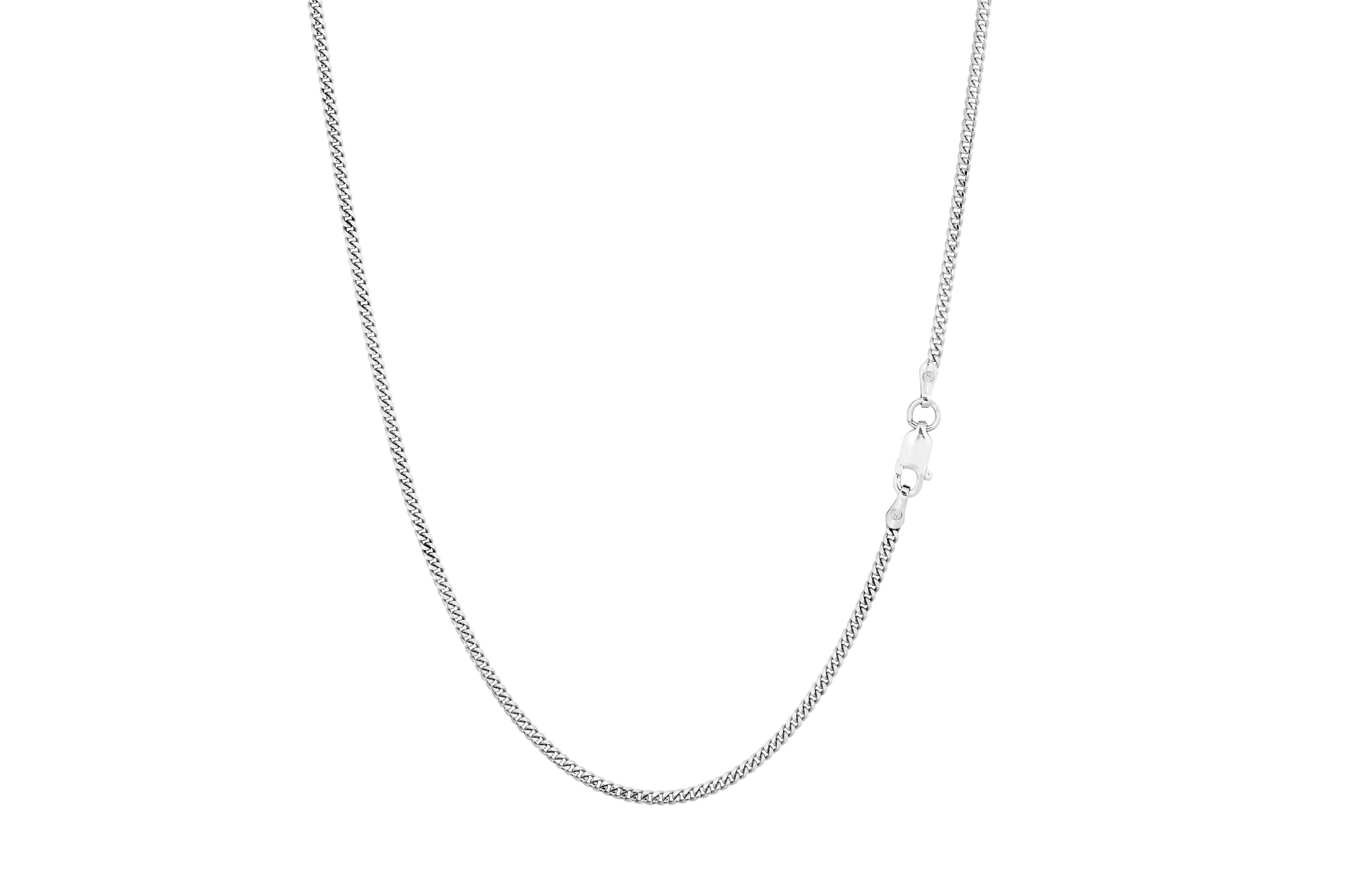 2mm Sterling Silver Chain - Mens Chain Necklace - Real Silver Chain ...