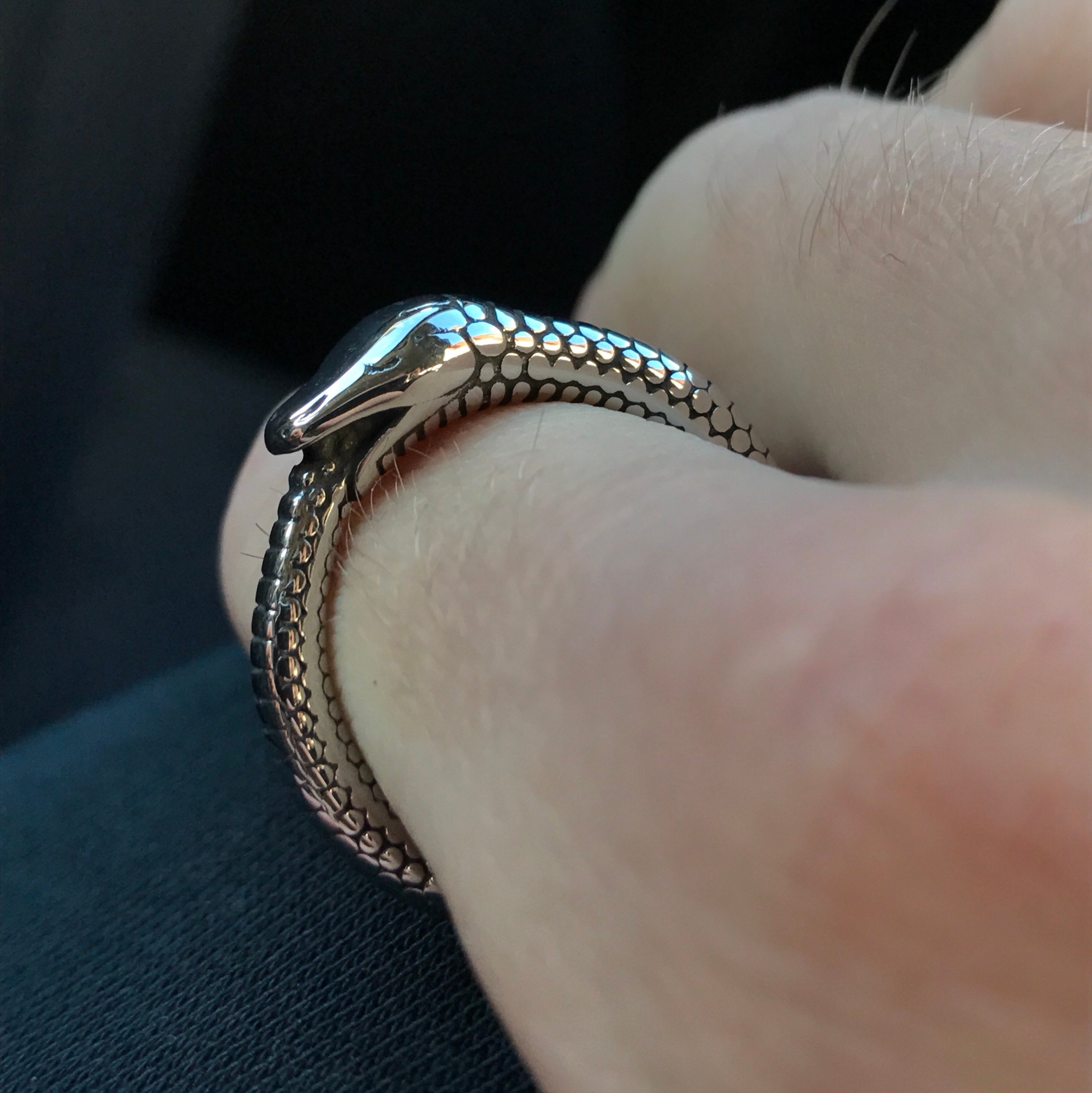 Silver Snake Ring Womens Ladies Silver Snake Ring Serpent | Etsy