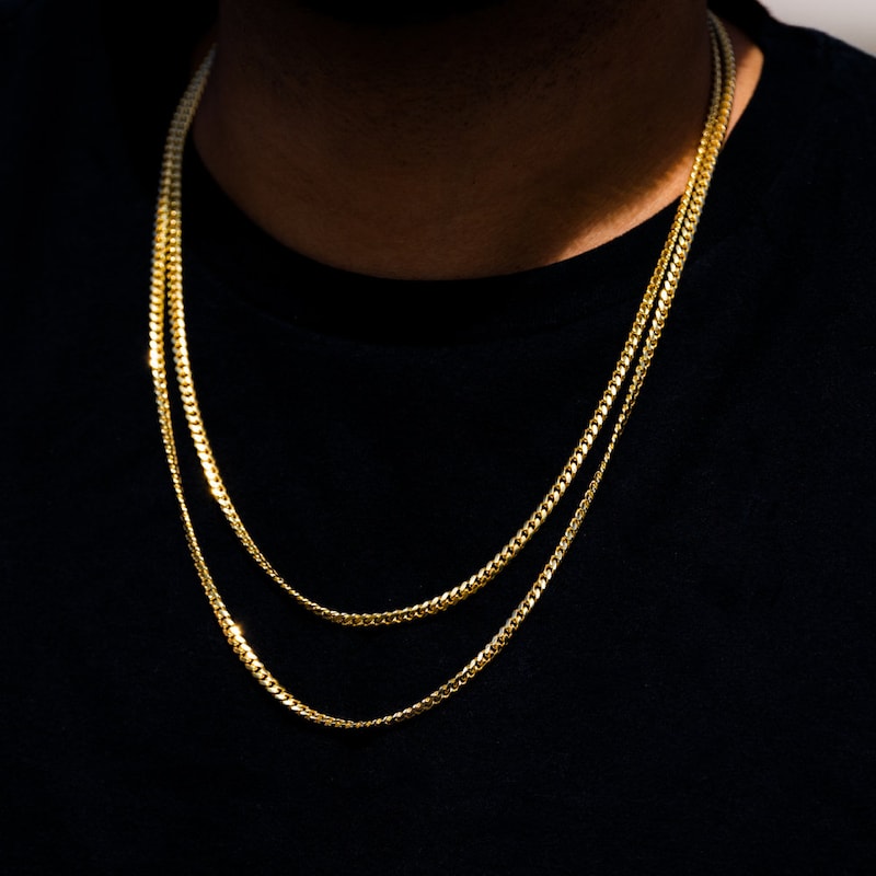 Mens Gold Chain - Etsy