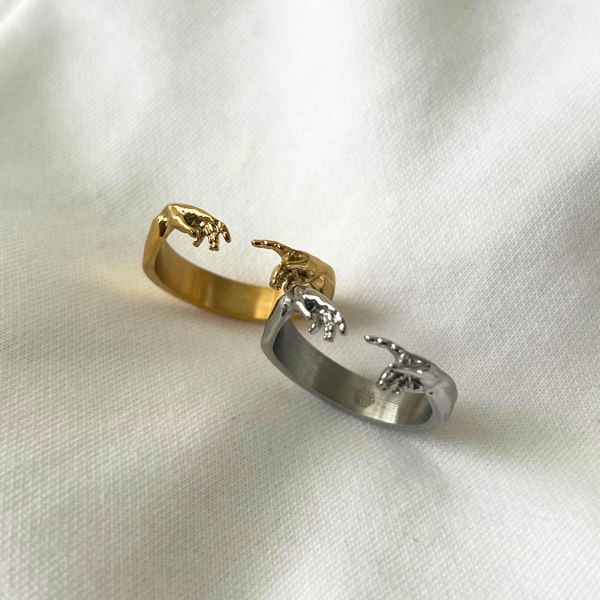Mens Ring - Hand of God Ring for Men - Creation of Adam Silver Ring ...