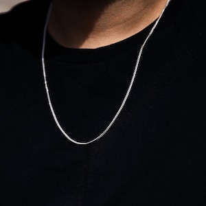 2mm Sterling Silver Chain - Mens Chain Necklace - Real Silver Chain ...