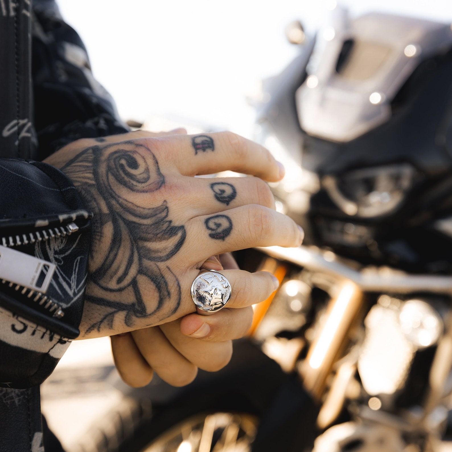 Mens Ring World Traveller Ring Mens Silver Ring Silver - Etsy