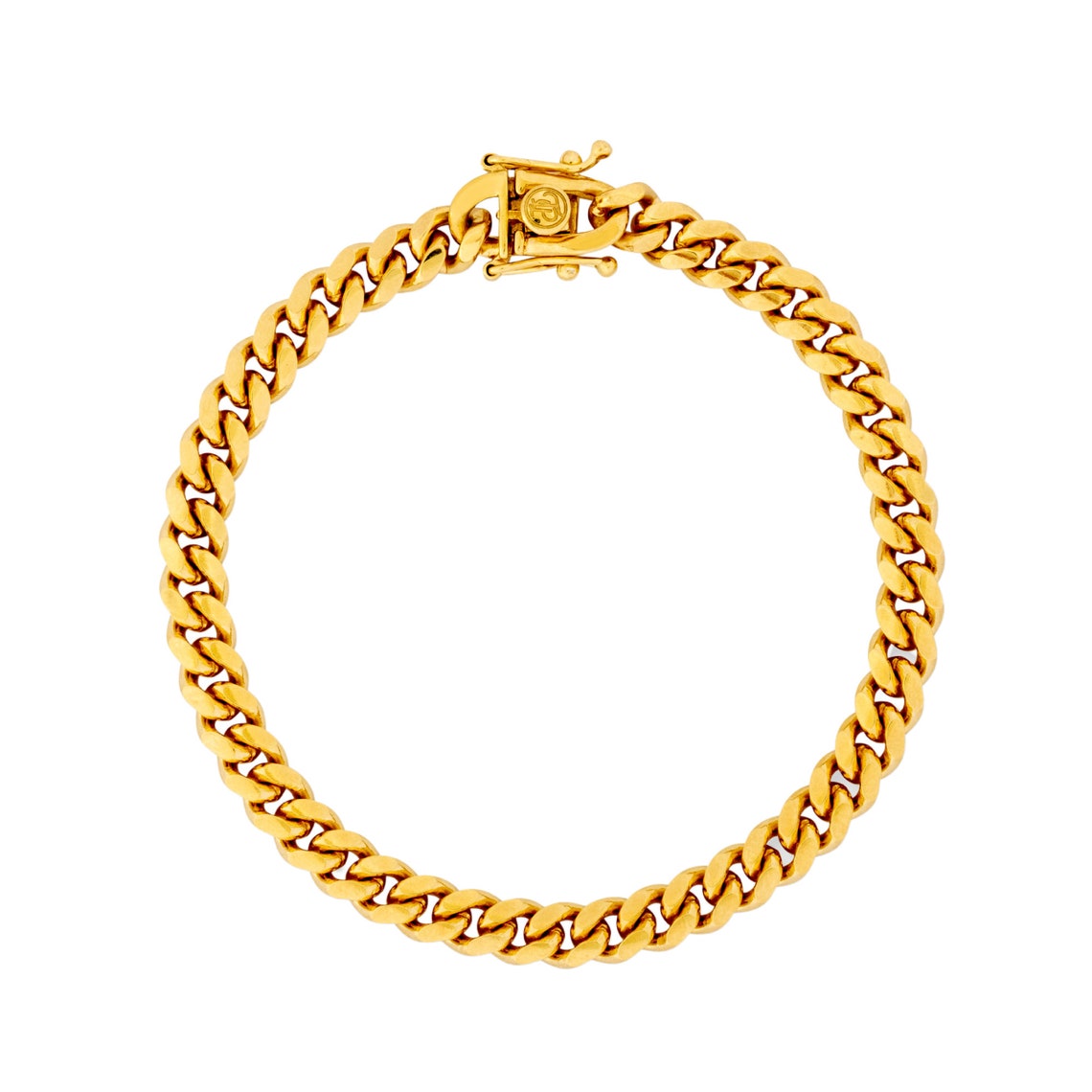 Thick 23K Gold Chain - Gold Miami Cuban Link Chain - Mens Gold Chains ...