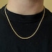 Thin Silver Chain - 2mm Silver Curb Connell Chain Necklace - Mens Chain ...