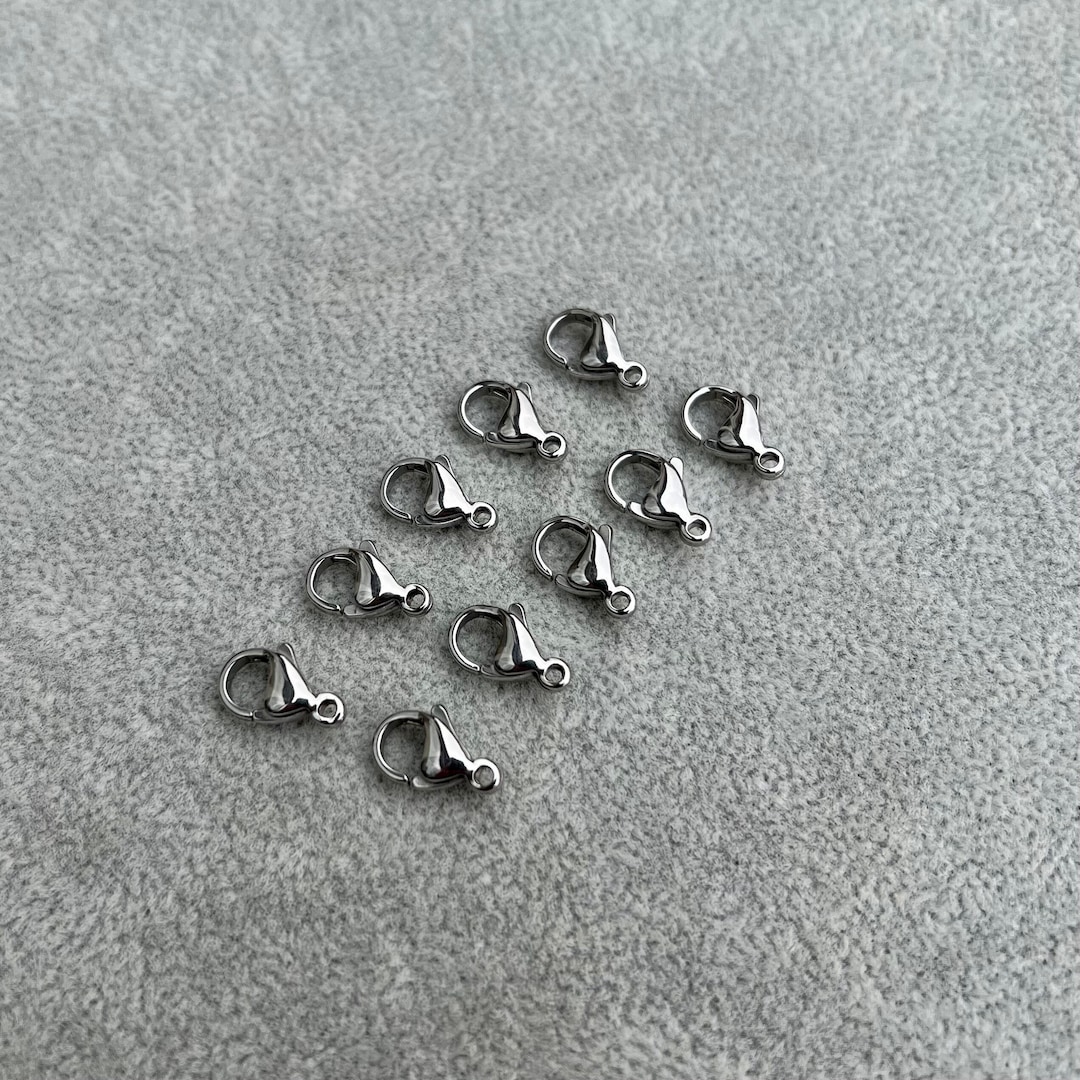 Stainless Steel Lobster Clasps - Lobster Claw Trigger Clasp for Chain ...