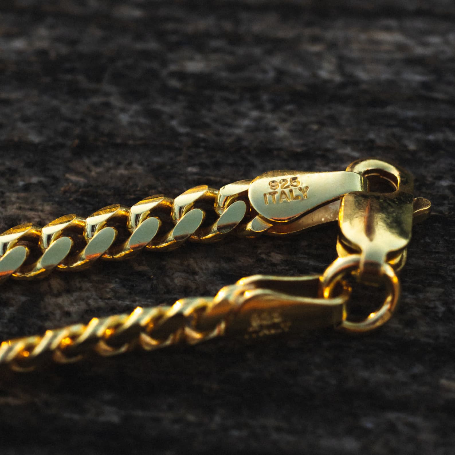 4mm Miami Cuban Link Chain - Gold Chain Necklace for Men - Mens Jewelry ...