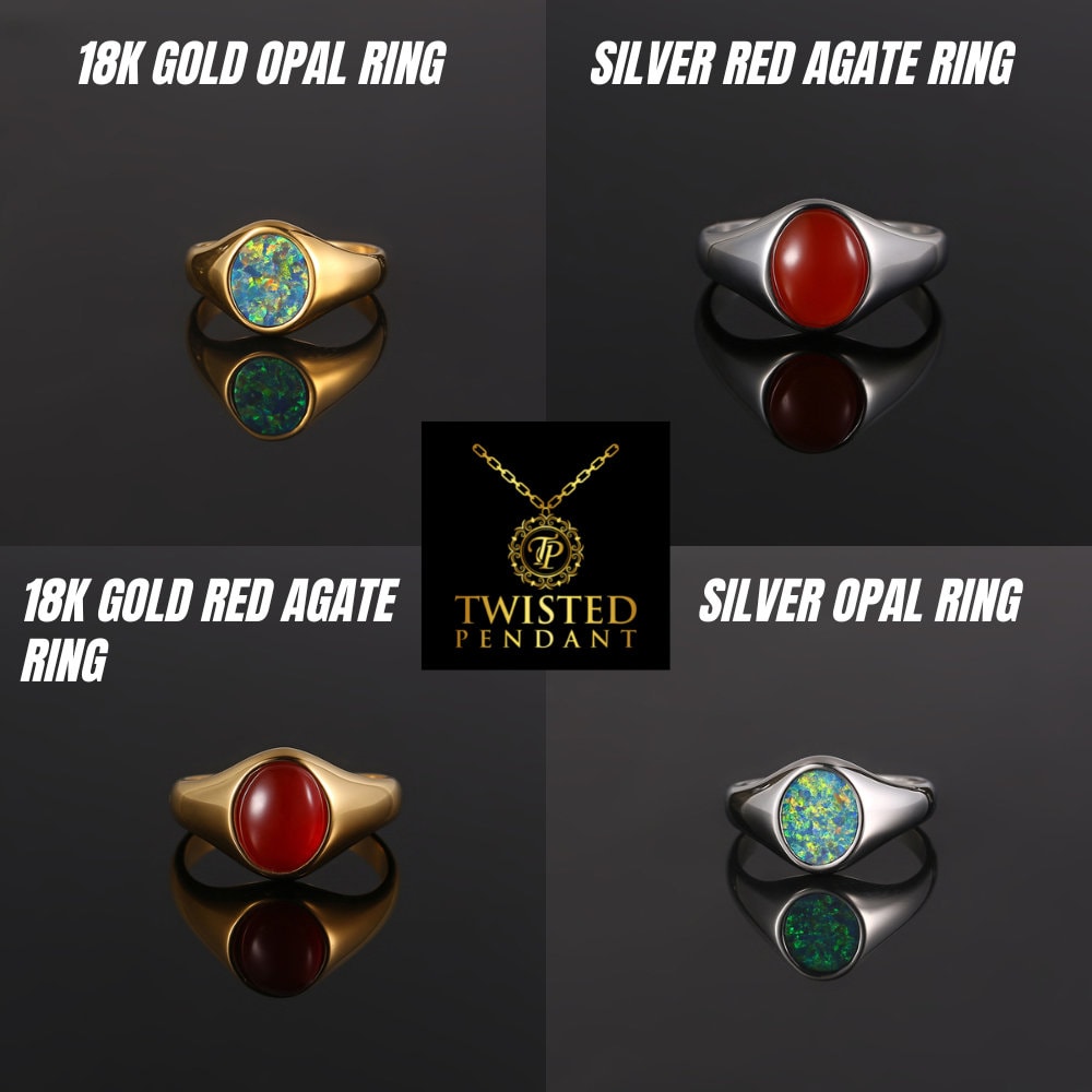 Mens Ring Tigers Eye Gold Ring Tiger Eye Ring Signet Ring - Etsy UK