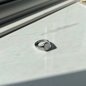 Mens Ring - Gold Signet Ring Men, Mens Pinky / Index Ring, Mens Jewelry ...