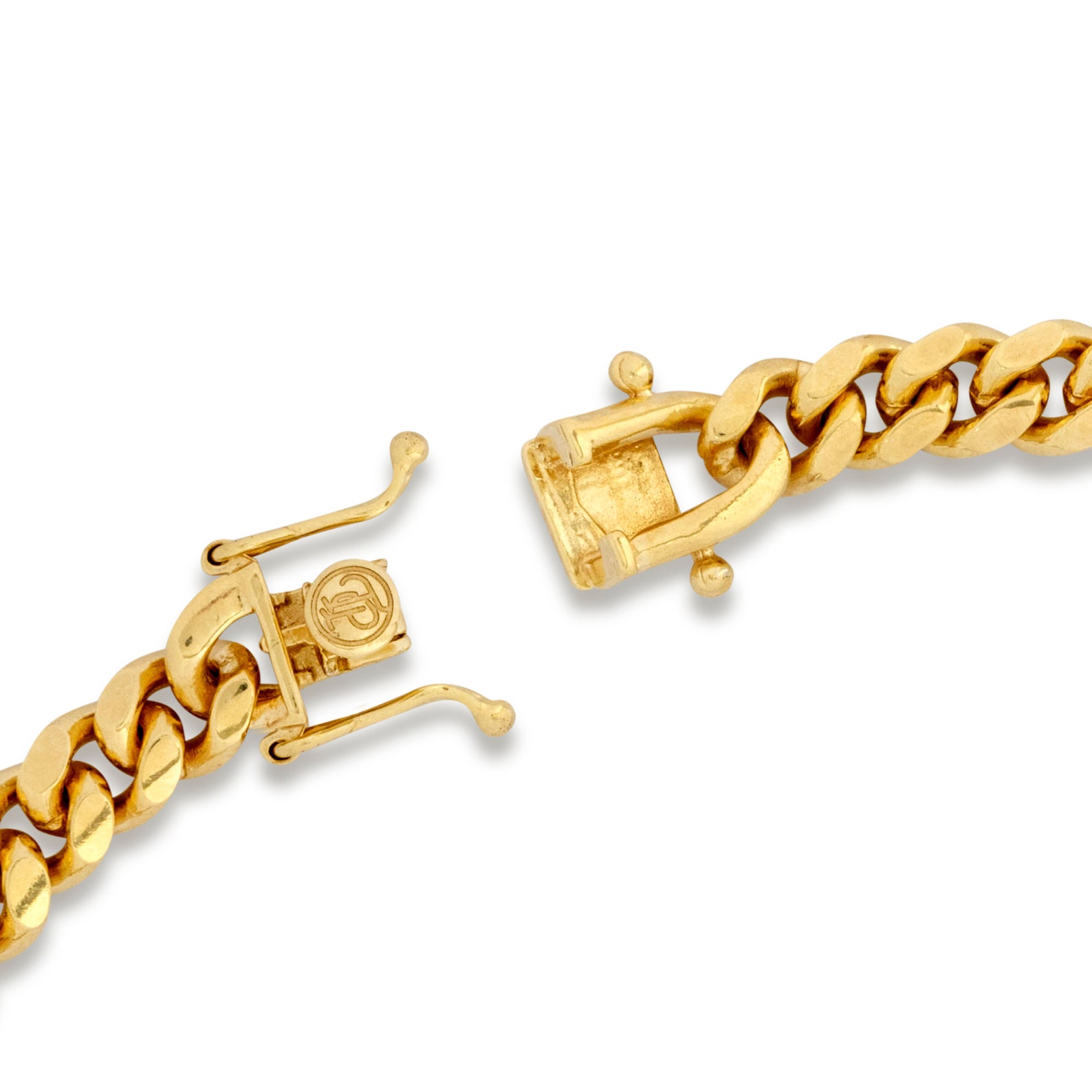 Thick Gold Chain - Gold Miami Cuban Chain - Mens Gold Chain - Box Lock ...
