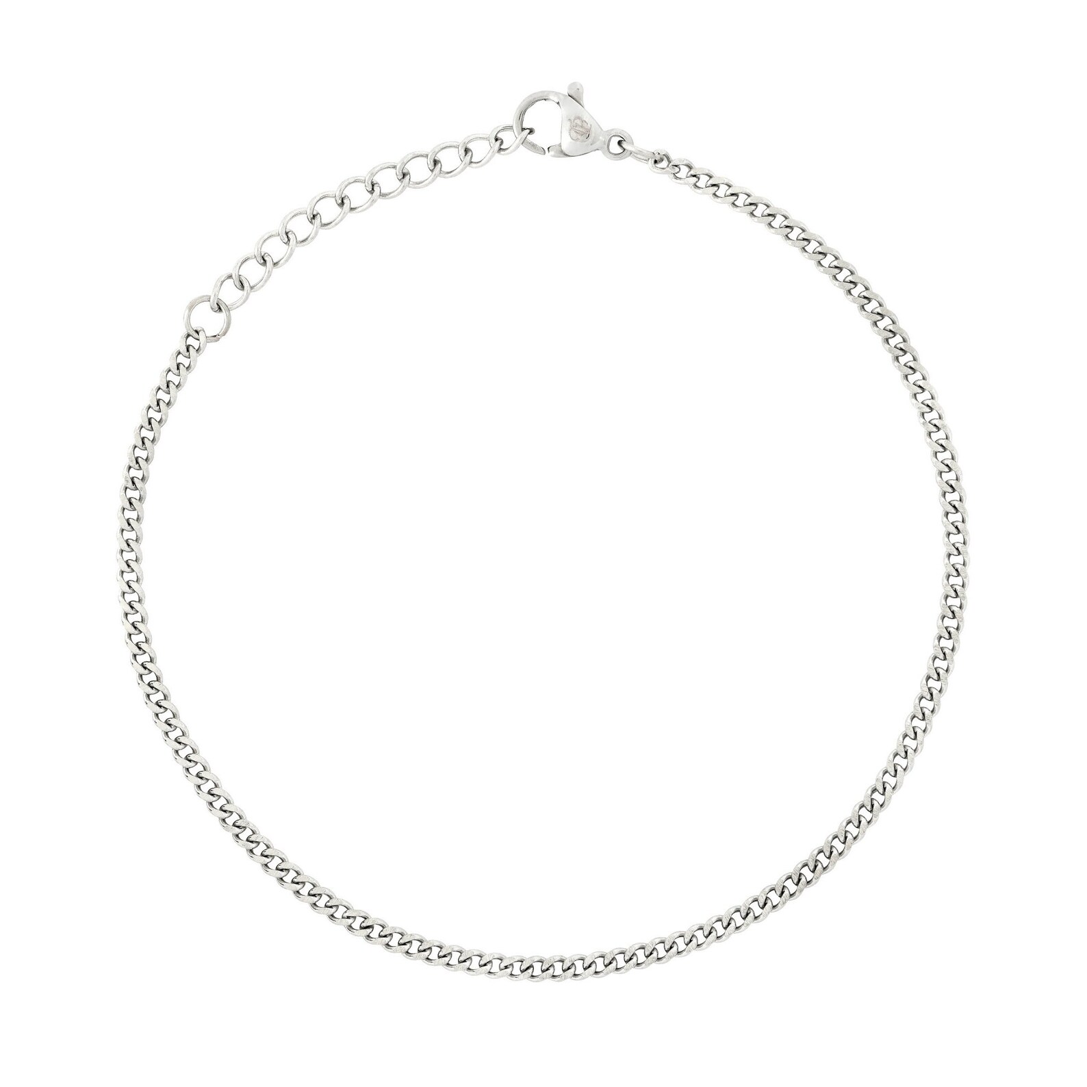 Mens Bracelet, 2mm Silver Connell Bracelet Chain, Thin Chain Bracelet ...