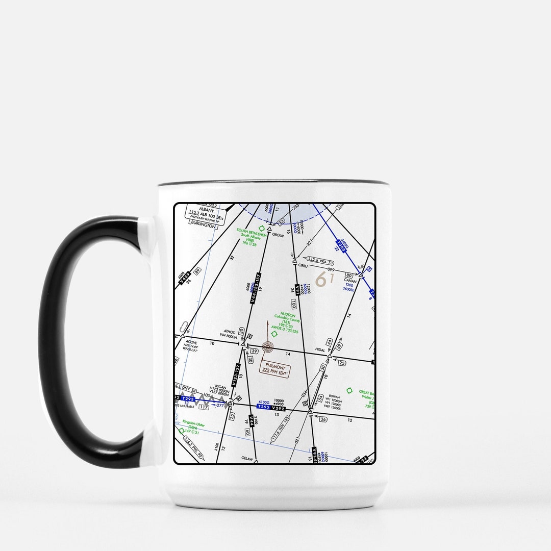 Custom IFR Chart and Plate Mug - Etsy