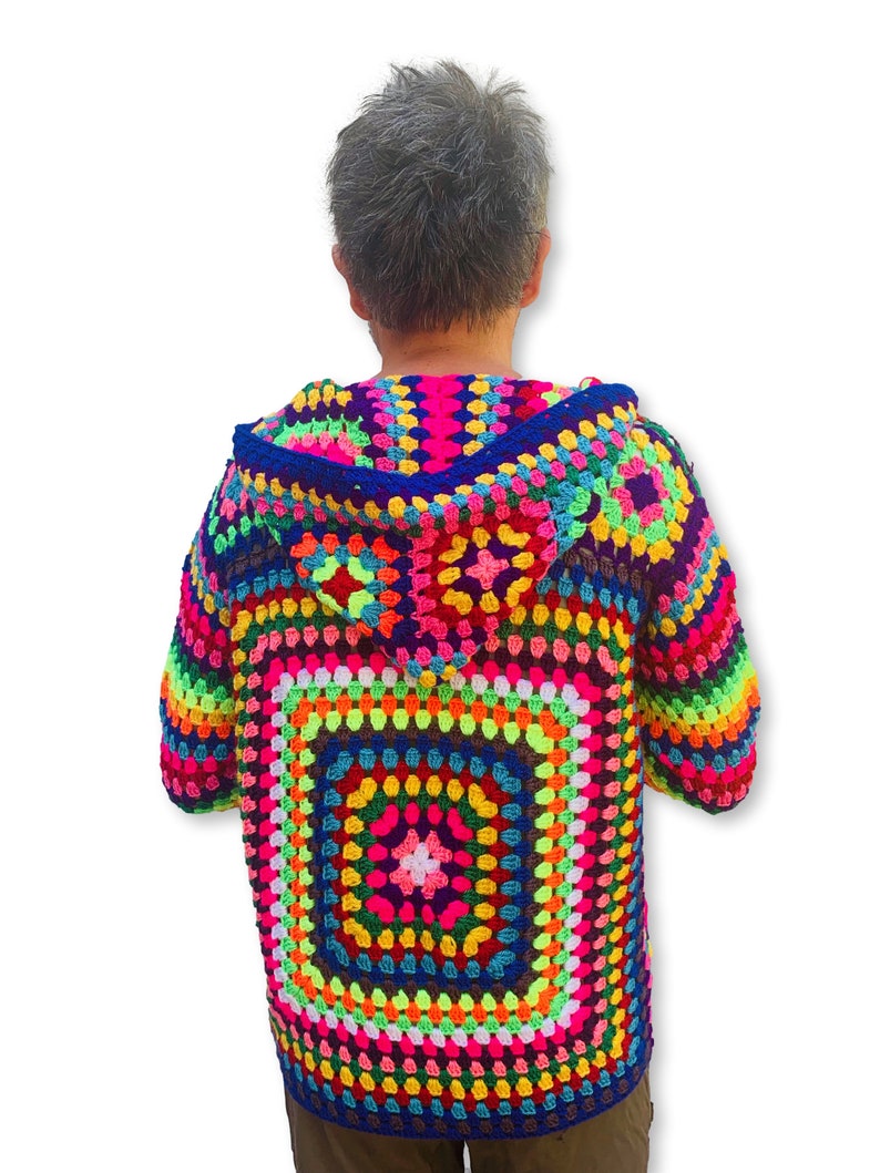 Mens Crochet Sweater Men's Crochet Jacket Winter Jacket - Etsy