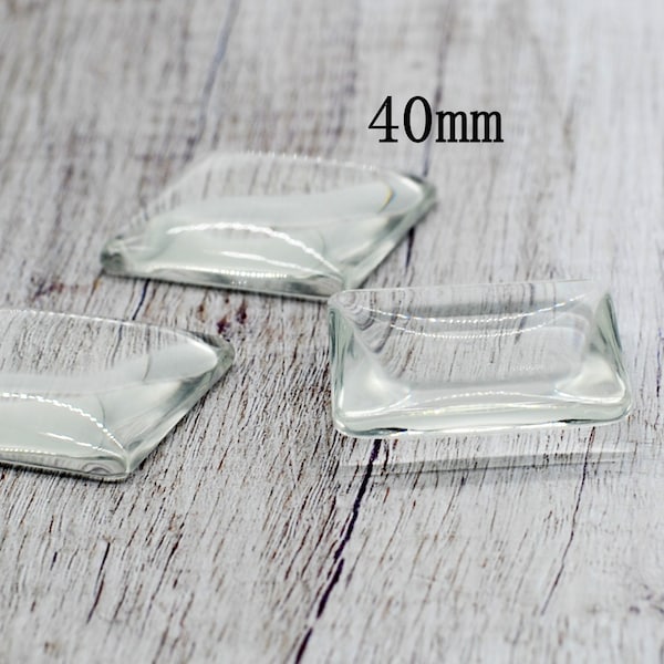 Square Glass Dome - Etsy