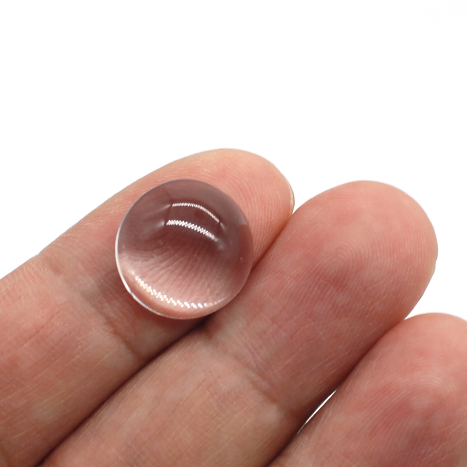 20/50/100PCS Half Sphere Round Crystal Glass Magnifying High - Etsy