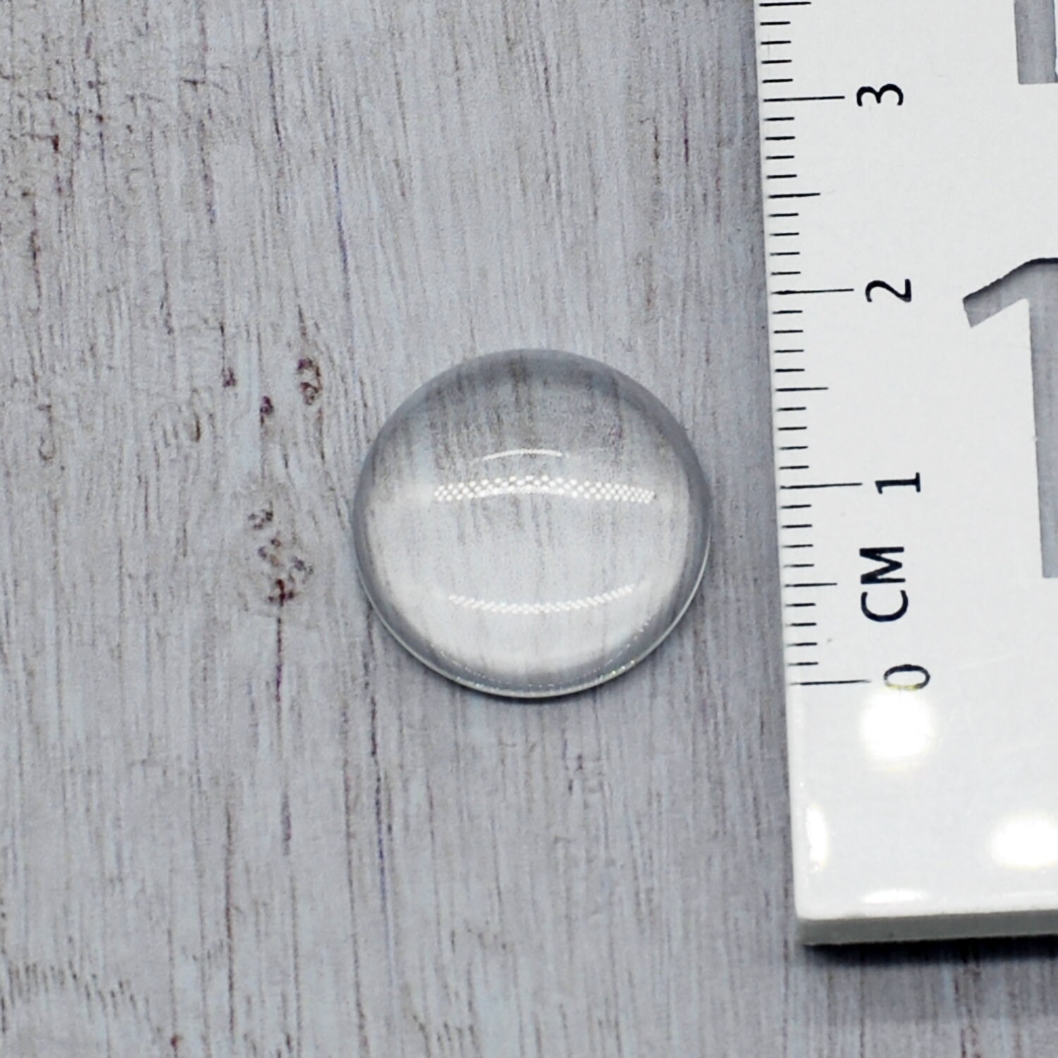 15/40/80PCS Half Sphere Round Crystal Glass Magnifying High - Etsy