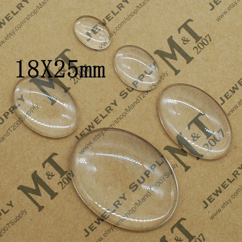 Oval Glass Tiles - Etsy