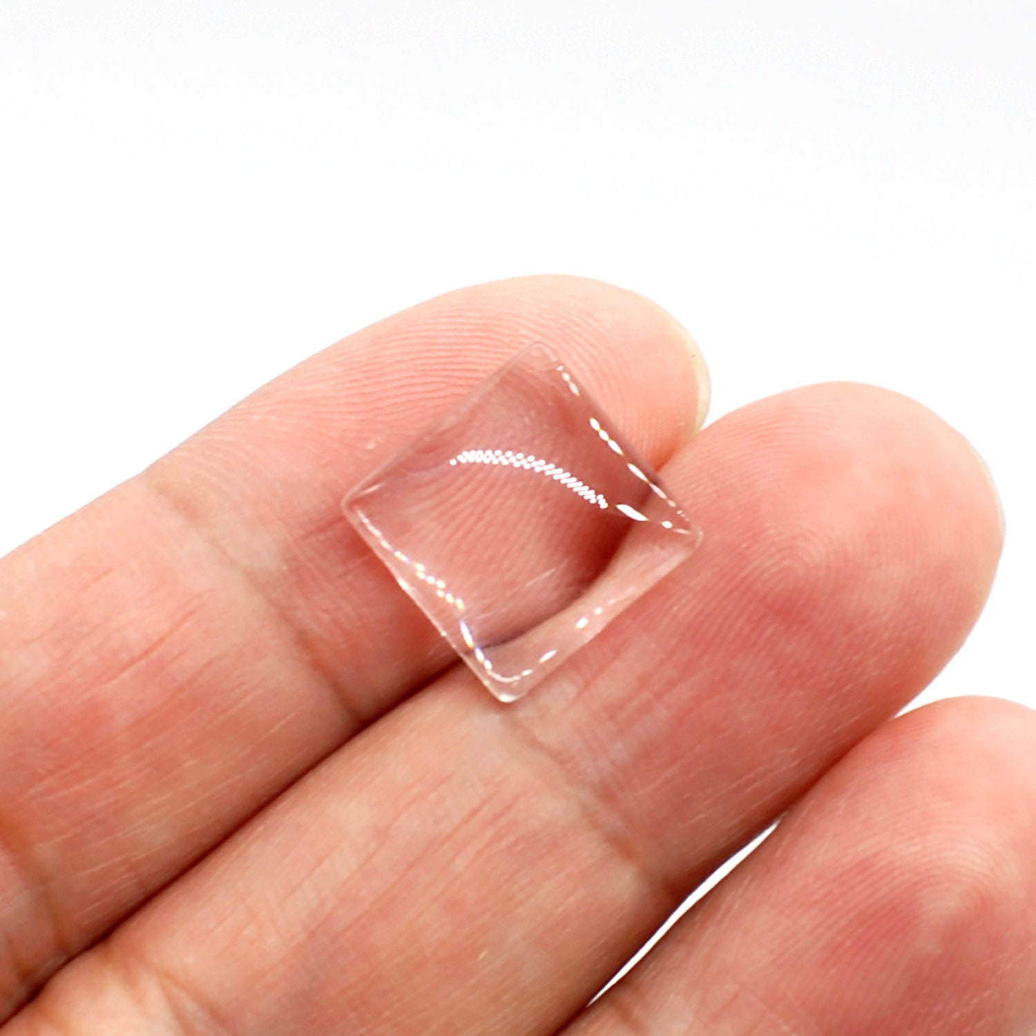 30/80/100PCS SQUARE Glass Cabochon Tiles Cabochon Cover | Etsy