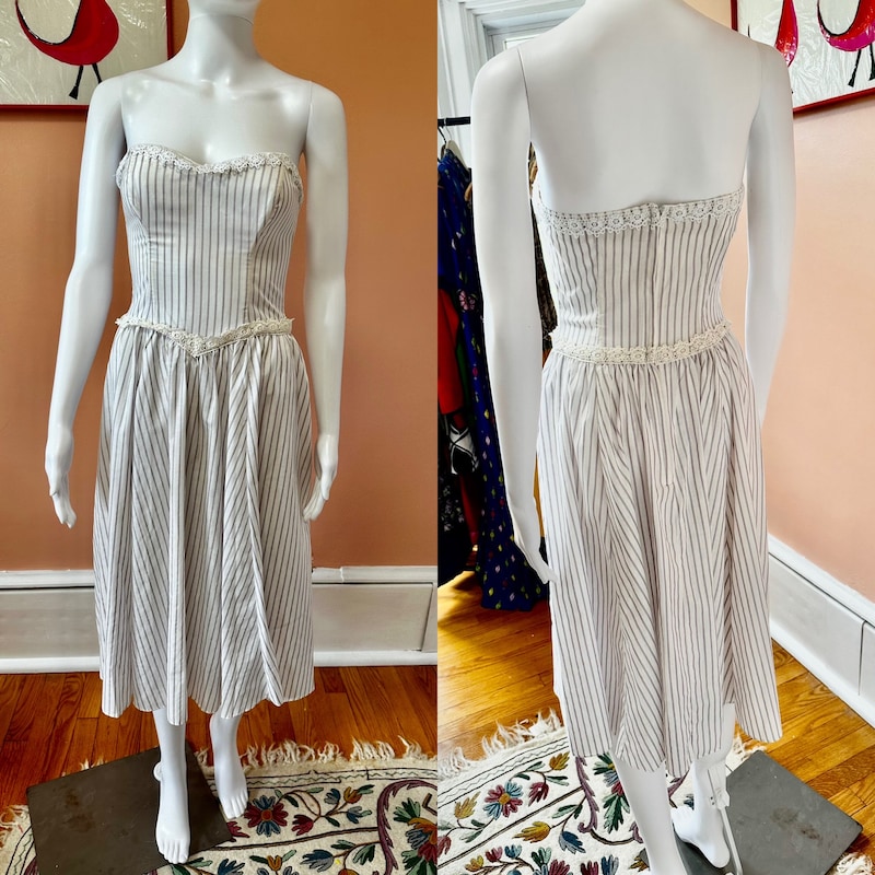 Stripe Corset - Etsy