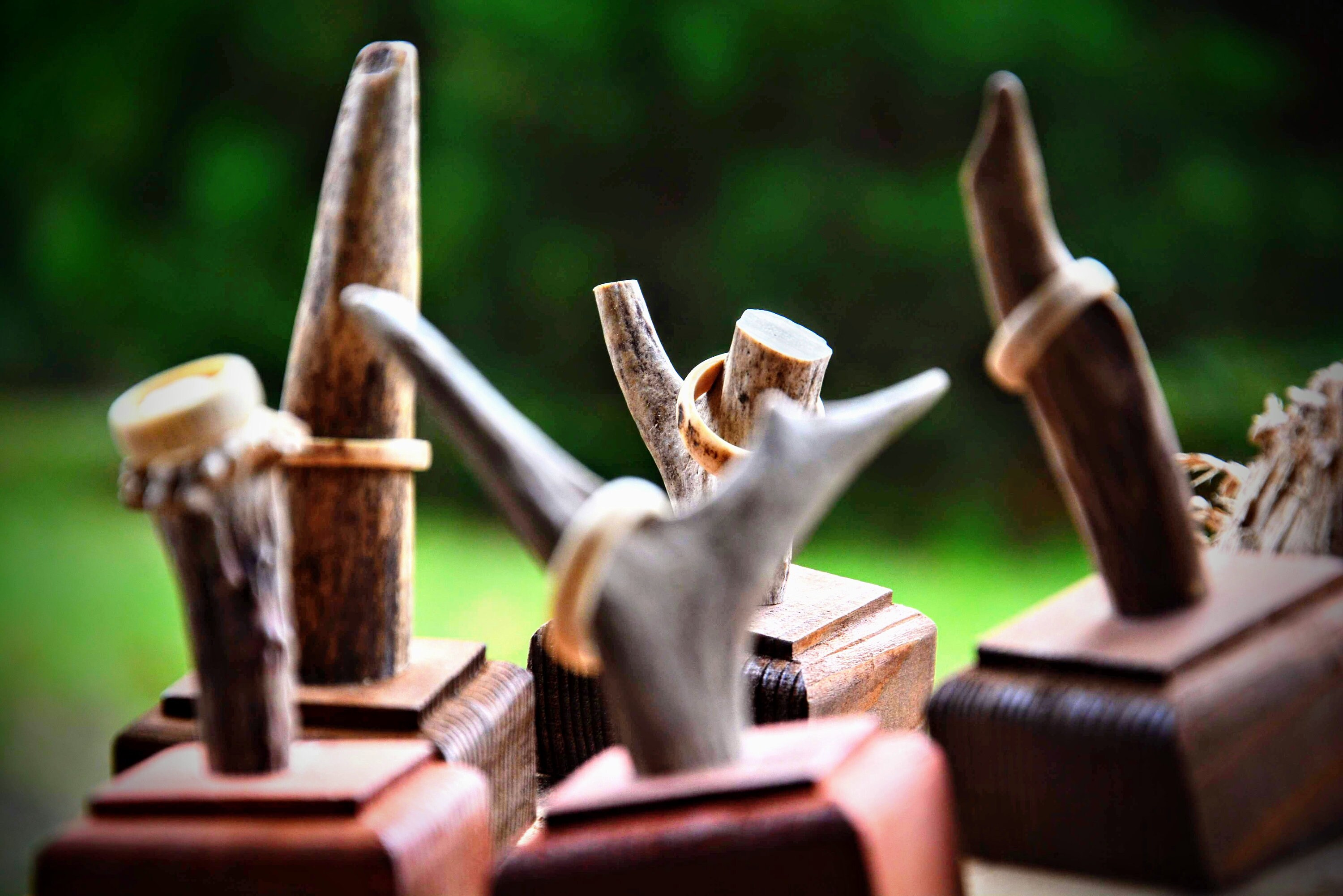 Deer Antler Stand for Rings Stand Made From Antler - Etsy