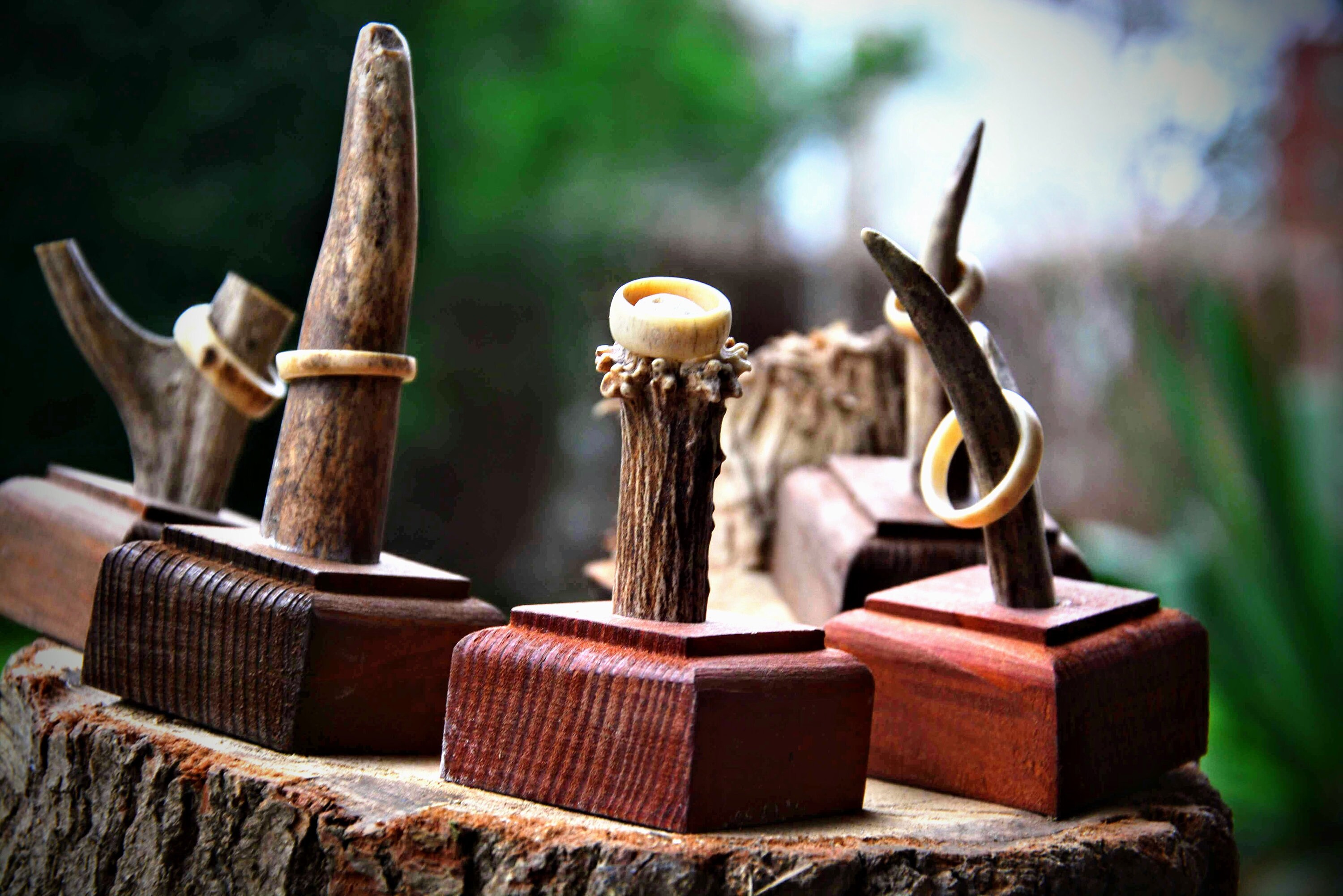 Deer Antler Stand for Rings Stand Made From Antler - Etsy