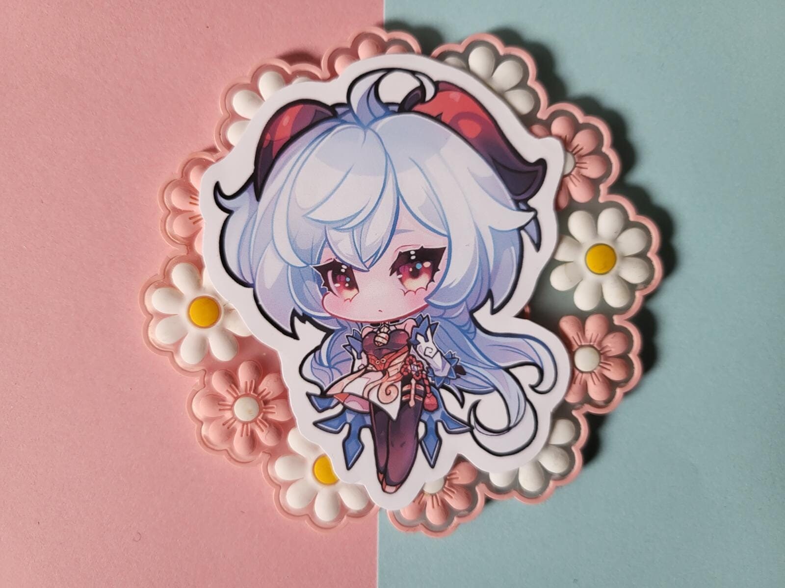 Genshin Impact Matte Stickers Raiden Shogun Shenhe Ganyu - Etsy Canada