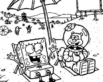 Spongebob Squad Svg Files - Etsy