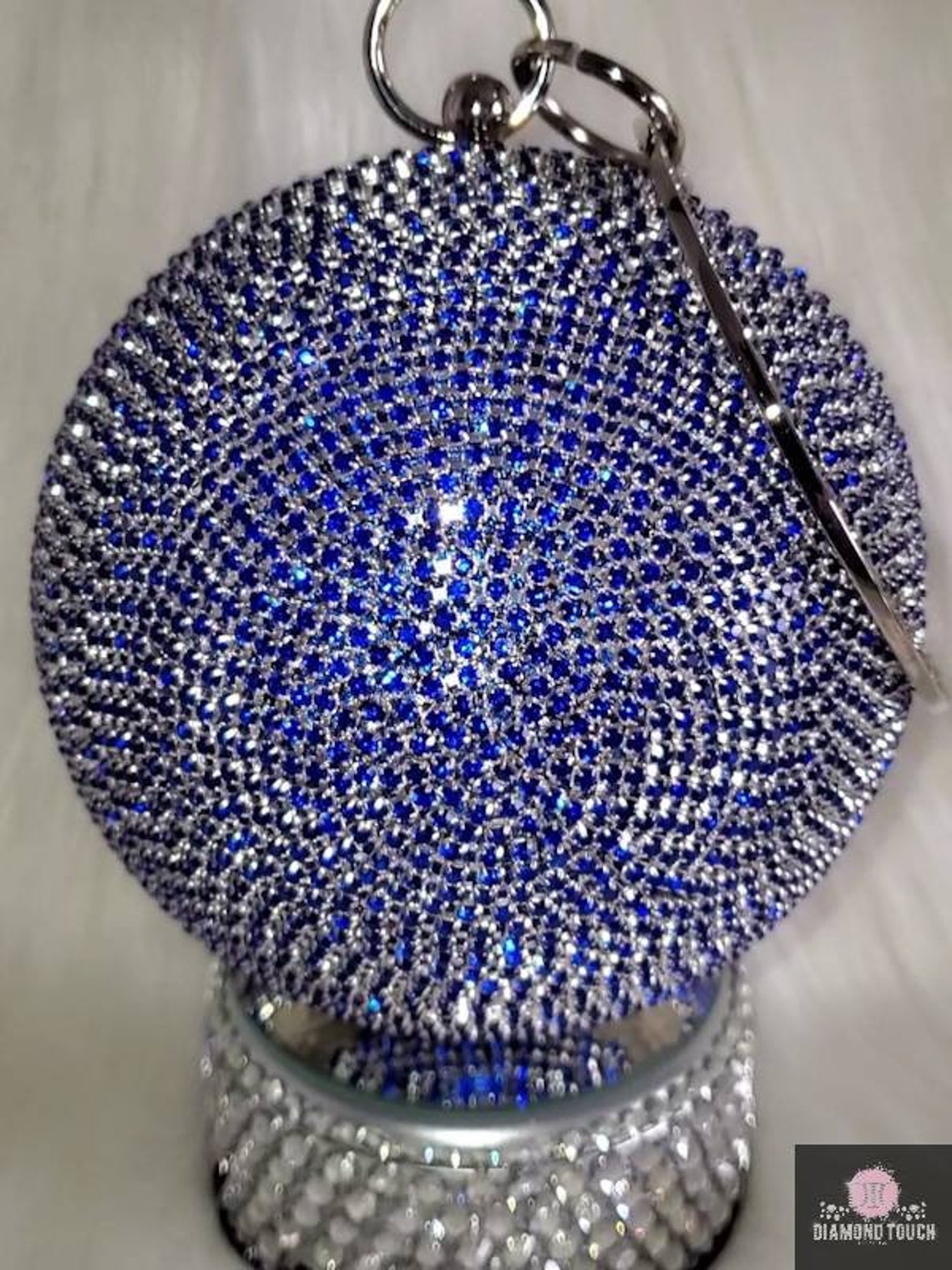 Bling Ball Rhinestone Purse Crystal Evening Purse Glam - Etsy