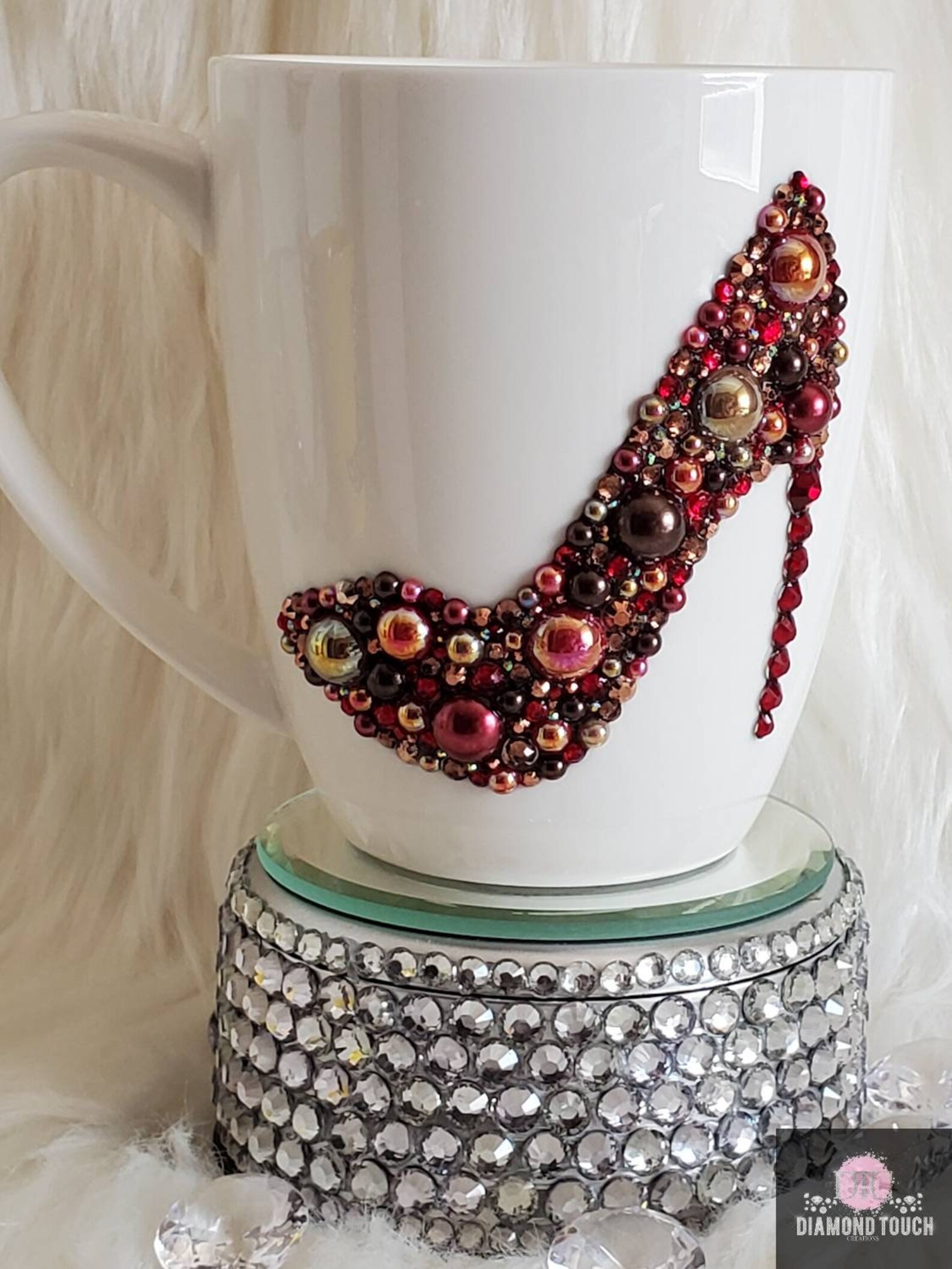 Bling High Heel Shoe Mug - Etsy