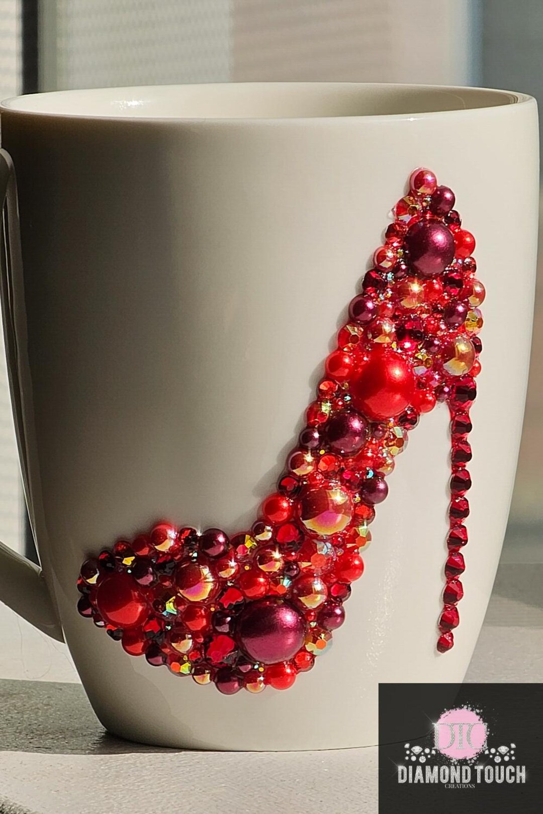 Bling High Heel Shoe Mug - Etsy