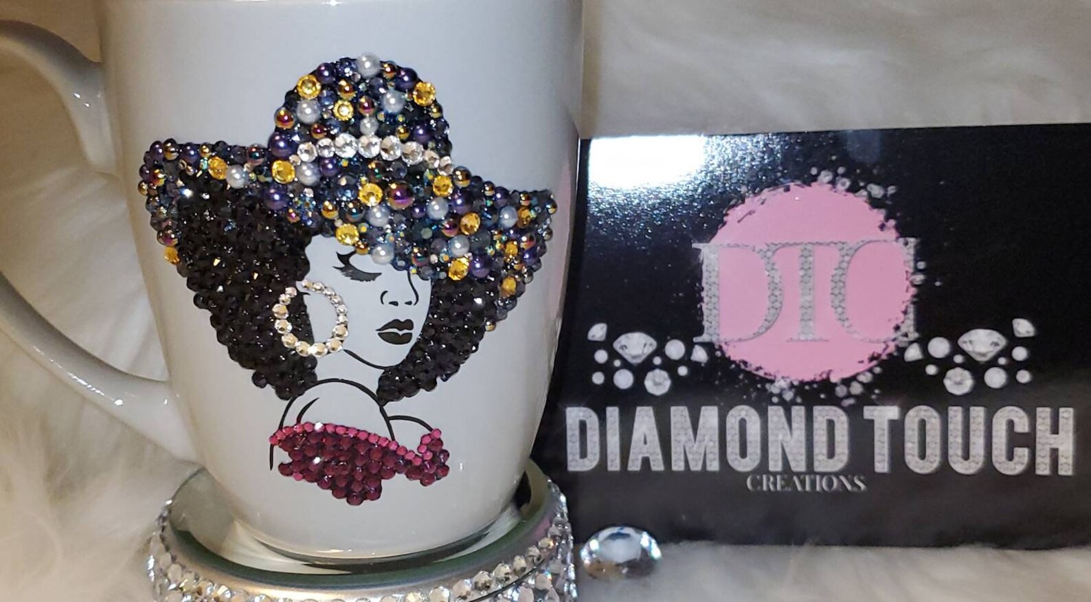 Classy Diva Bling Coffee Mug Personalized Bling Mug Bling - Etsy