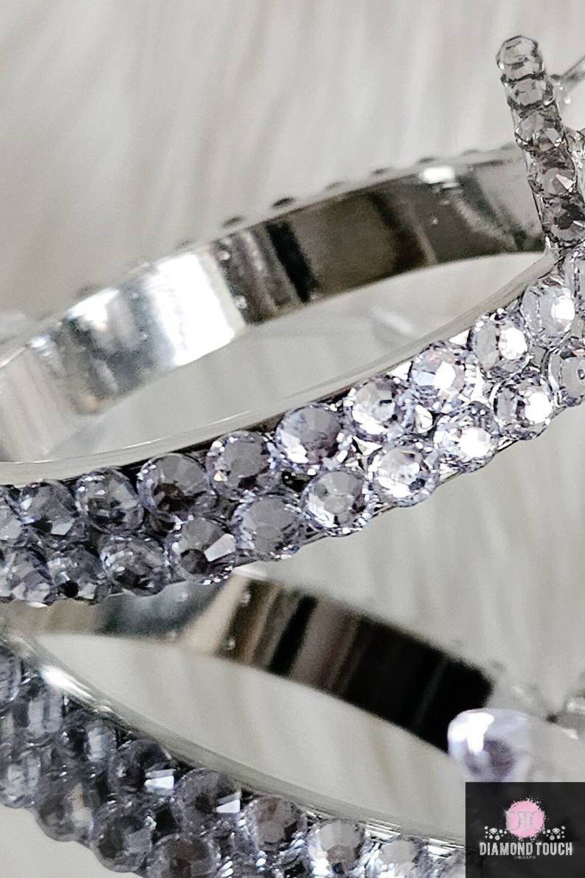 Crystal Diamond Ring Decor – Bridal Shower, Engagement Party ...