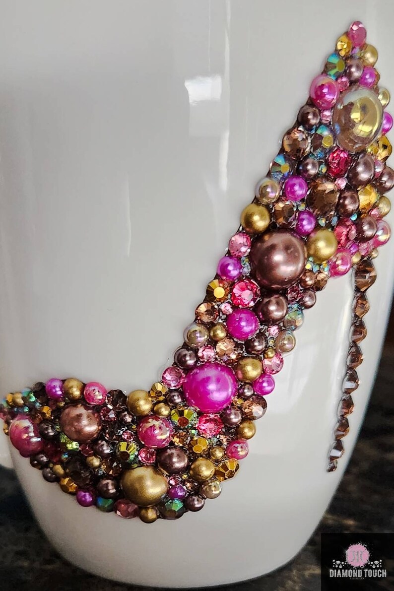 Bling High Heel Shoe Mug - Etsy