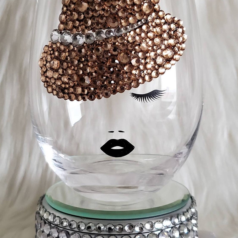 Diva Wine Glass - Etsy