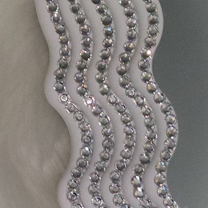 Bling Wavy Mirror - Glam Bling Mirror - Bling Home Decor - Bling Makeup ...