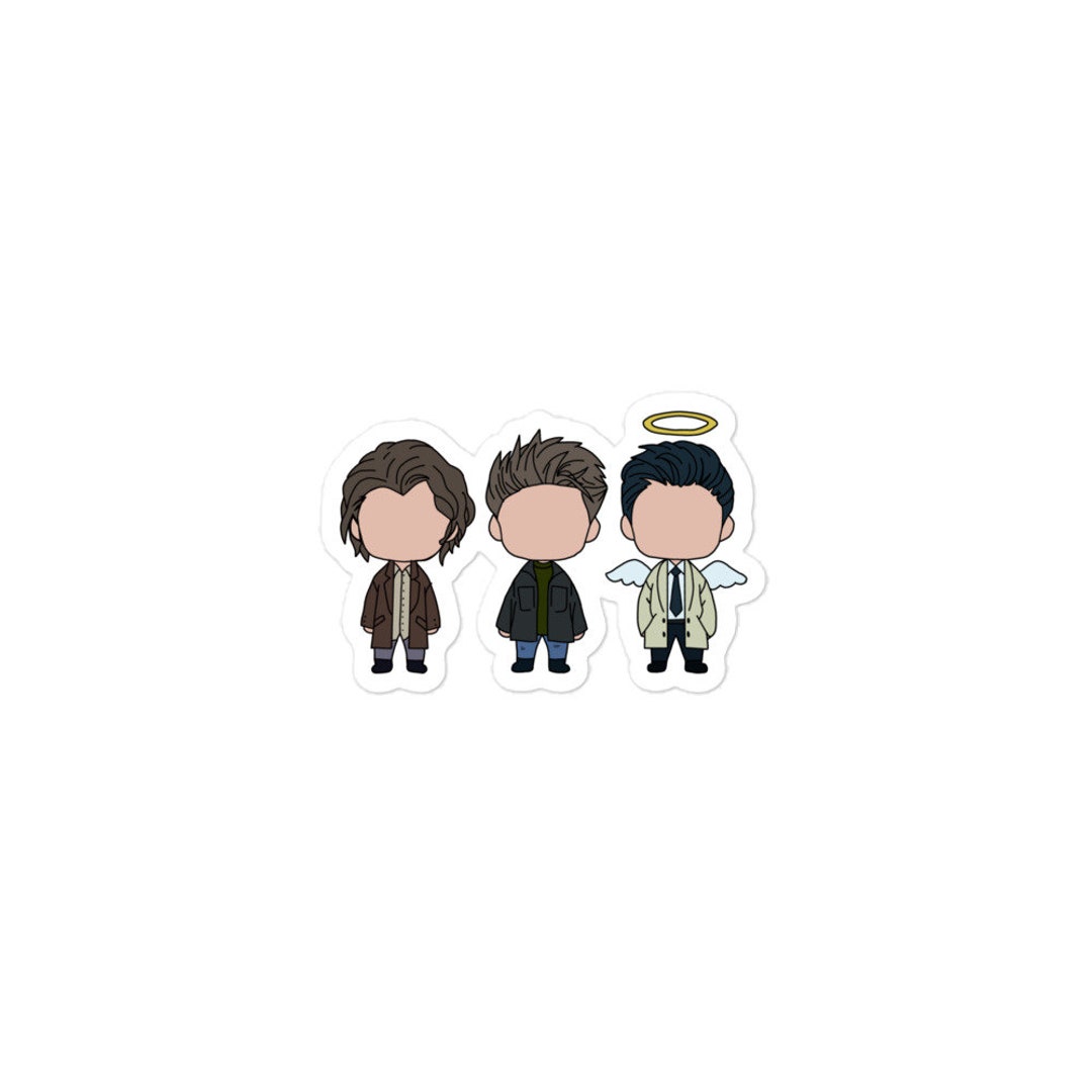 Sam Dean Cass Sticker - Etsy