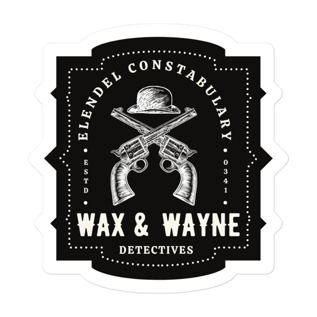 Mist Born Era 2 Wax and Wayne Sticker ( Brandon Sanderson) - Etsy